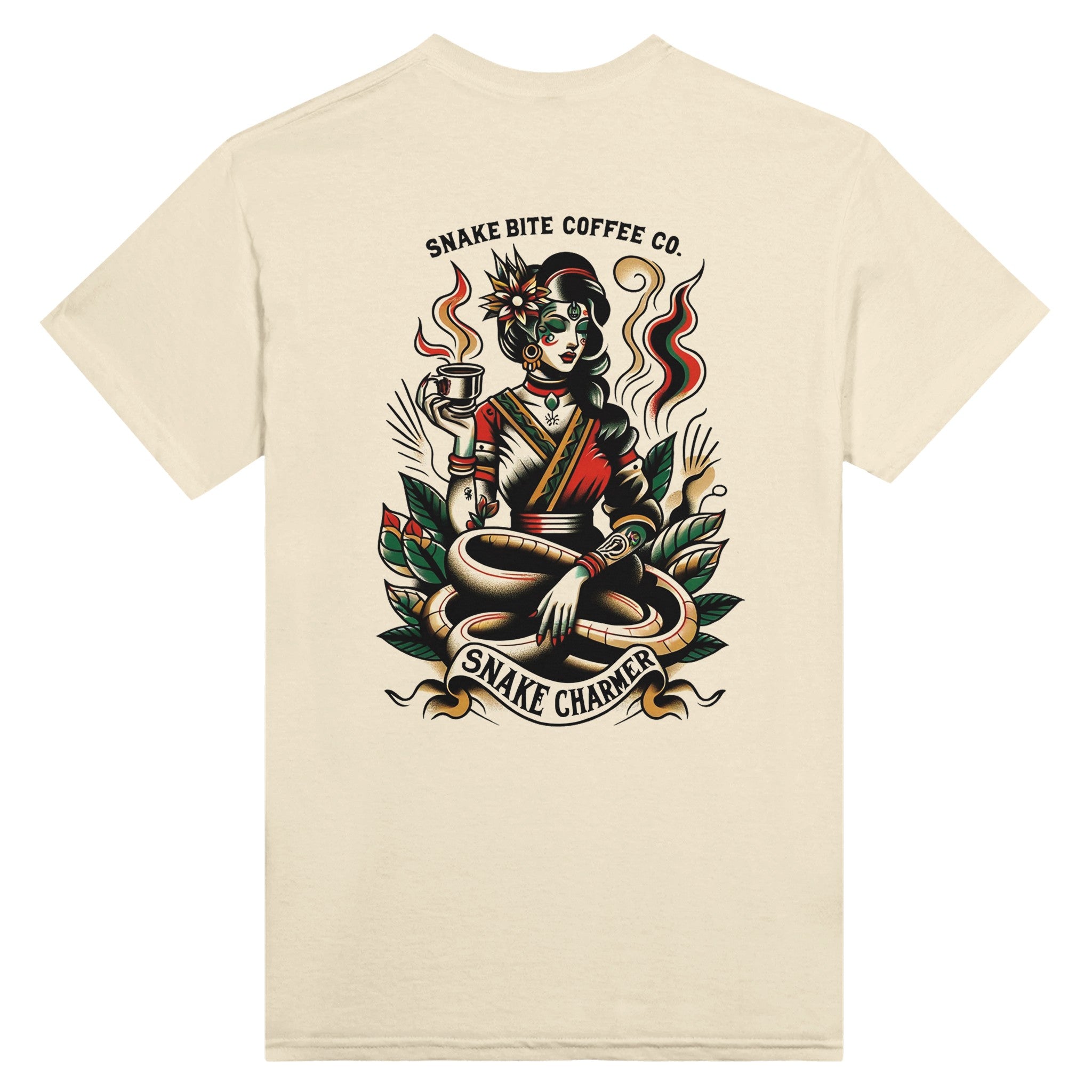 Snake Charmer - T-shirt – Snake Bite Coffee